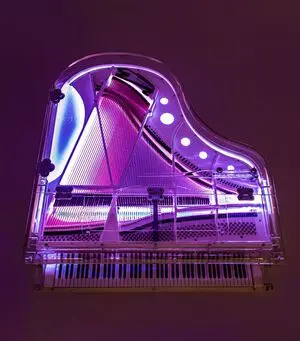 EDELWEISS The Transparent Flugel Piano