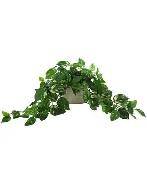 Creative Displays Creative Displays Pothos Arrangement In Ceramic Pot - Green