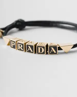 Prada Nappa Leather Bracelet