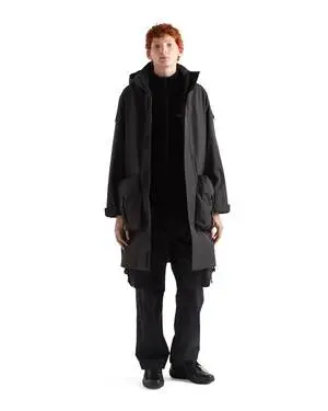 Prada Recycled Technical Fabric Raincoat
