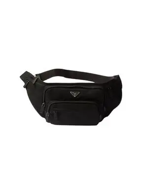 Prada Re-nylon And Saffiano Leather Belt Bag