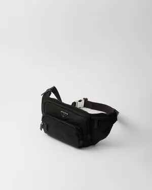 Prada Re-nylon And Saffiano Leather Belt Bag