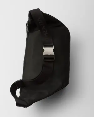 Prada Re-nylon And Saffiano Leather Belt Bag