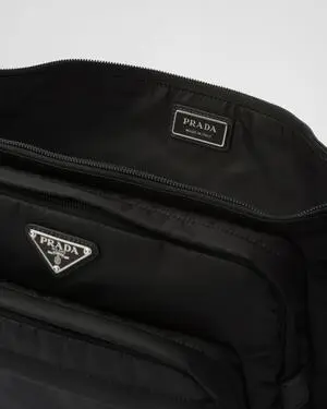 Prada Re-nylon And Saffiano Leather Belt Bag
