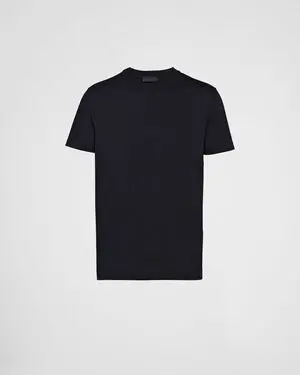 Prada Three Pack Cotton Jersey T-shirts