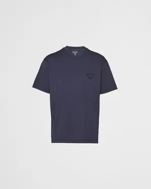 Prada Cotton T-shirt - Navy