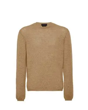Prada Cashmere Crew-neck Sweater - Brown