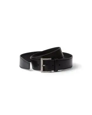 Prada Leather Belt - Black