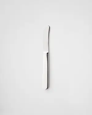 Prada Stainless Steel Butter Knife - Steel Gray