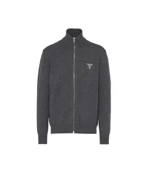 Prada Cashmere Cardigan - Grey