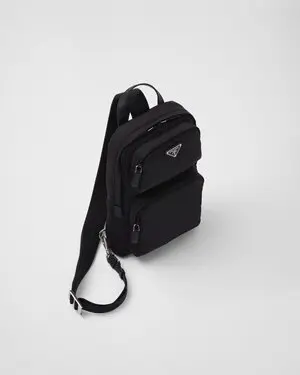 Prada Re-nylon And Saffiano Leather Backpack