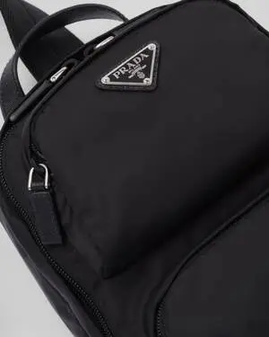 Prada Re-nylon And Saffiano Leather Backpack