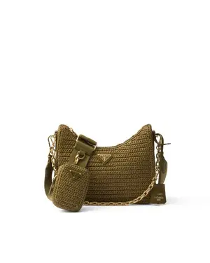 Prada Prada Re-Edition 2005 Crochet Bag Green