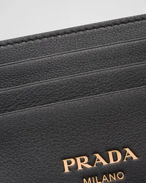 Prada Leather Card Holder