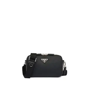 Prada Brique Saffiano Leather Bag - Black