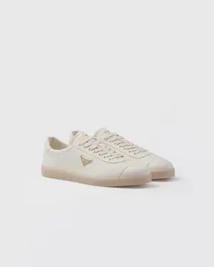 Prada Lane Leather Sneakers