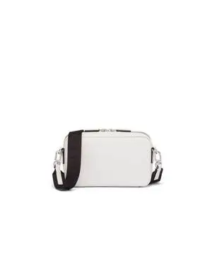 Prada Brique Saffiano Leather Bag - White