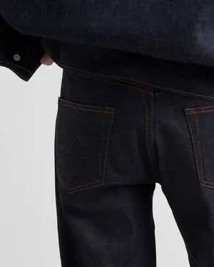 Prada Five-Pocket Denim Jeans - Navy | Editorialist