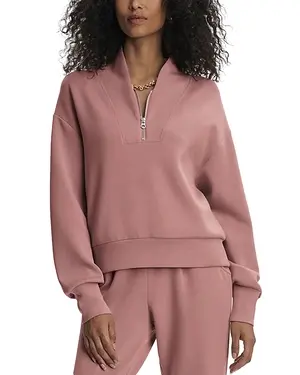 Varley Davidson Half Zip Sweatshirt Ash Rose