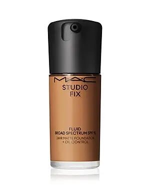 MAC COSMETICS Studio Fix Fluid Spf 15 24hr Matte Foundation + Oil Control 1 Oz. Nw40