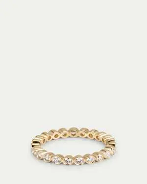 SYDNEY EVAN 14k Yellow Gold Diamond Eternity Ring - Yg