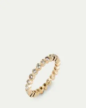 SYDNEY EVAN 14k Yellow Gold Diamond Eternity Ring