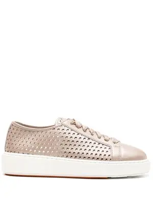 Santoni Mid Calf Sneakers For Women