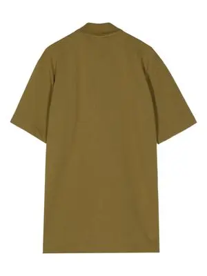 Maison Kitsuné Logo-appliqué Cotton Polo Shirt