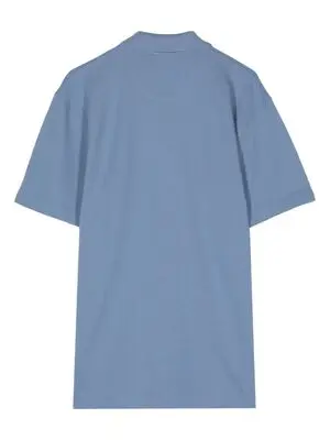 Maison Kitsuné Logo-appliqué Cotton Polo Shirt