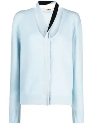 Fendi Long Sleeve Cardigans For Women