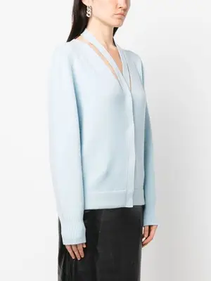 Fendi V-neck Knit Cardigan