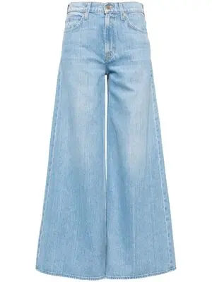 MOTHER Slung Sugar Cone Sneak Flared Jeans