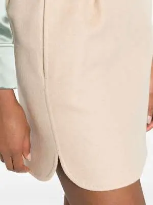 Max Mara Bobbio High-waisted A-line Skirt - Neutrals