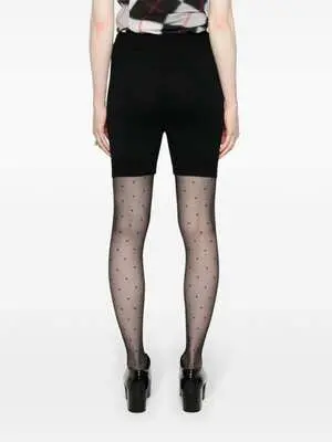 VIVIENNE WESTWOOD Embroidered-logo Knitted Shorts