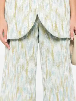 Erika Cavallini Wide-leg Cropped Trousers
