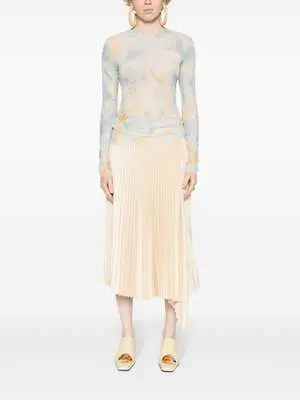 Erika Cavallini Graphic-print Top - Blue