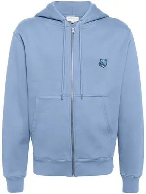 Maison Kitsuné Bold Fox Cotton Zip-up Hoodie