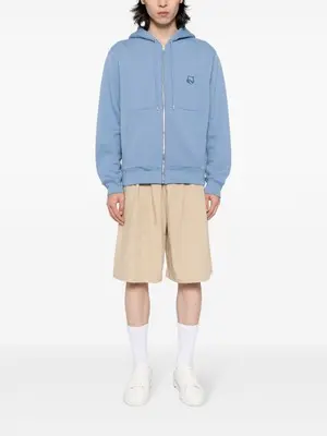 Maison Kitsuné Bold Fox Cotton Zip-up Hoodie