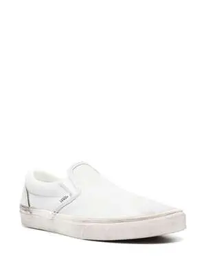 VANS Leather Slip-on Sneakers