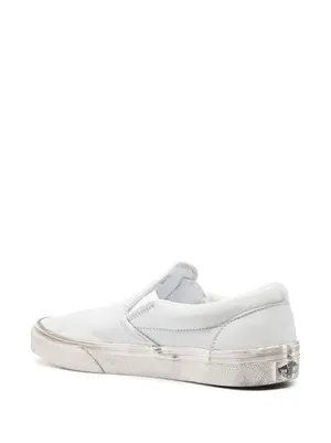 VANS Leather Slip-on Sneakers