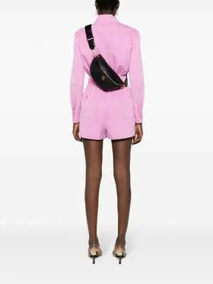 Ralph Lauren Marcy Leather Belt Bag - Black