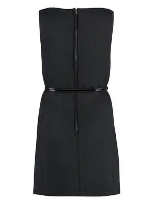 Gucci Horsebit Belted Minidress