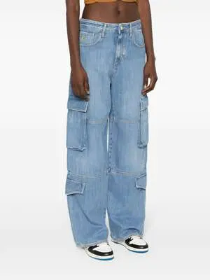Jacob Cohen Riri Logo-embroidered Jeans - Blue