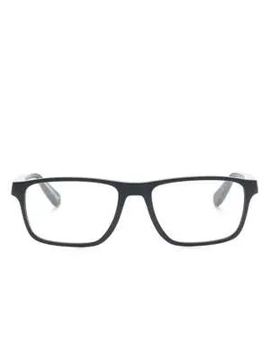 Emporio Armani Rectangle-frame Glasses - Black