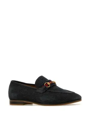 Gucci Horsebit Denim Loafers