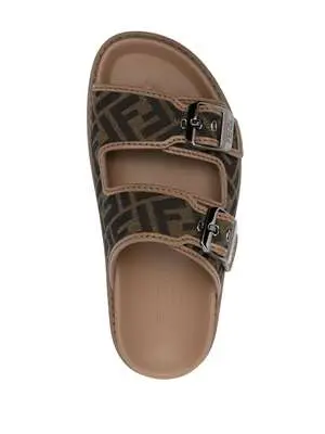Fendi Ff-jacquard Sandals