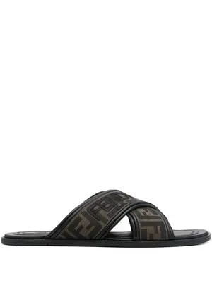 Fendi Open Toe Slides Slipper