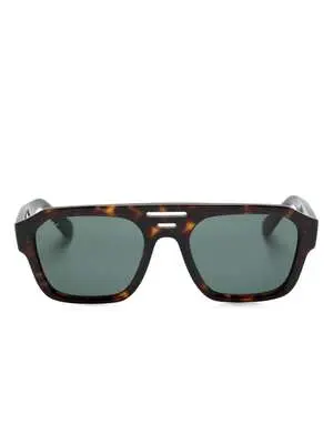 Ray-ban Geometric-frame Sunglasses - Brown