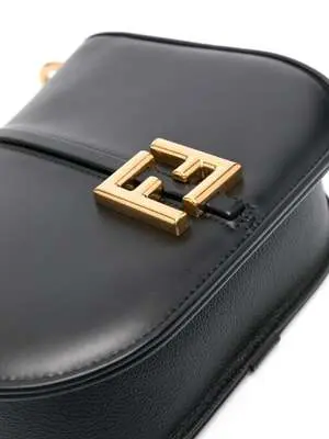 Fendi Medium C’mon Leather Shoulder Bag