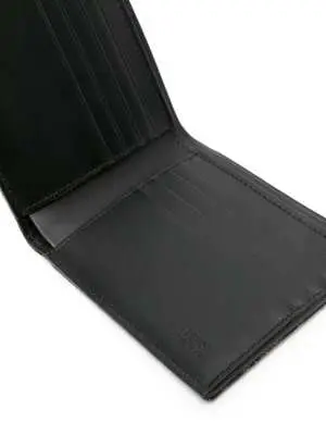 Fendi Ff-jacquard Leather Wallet - Brown